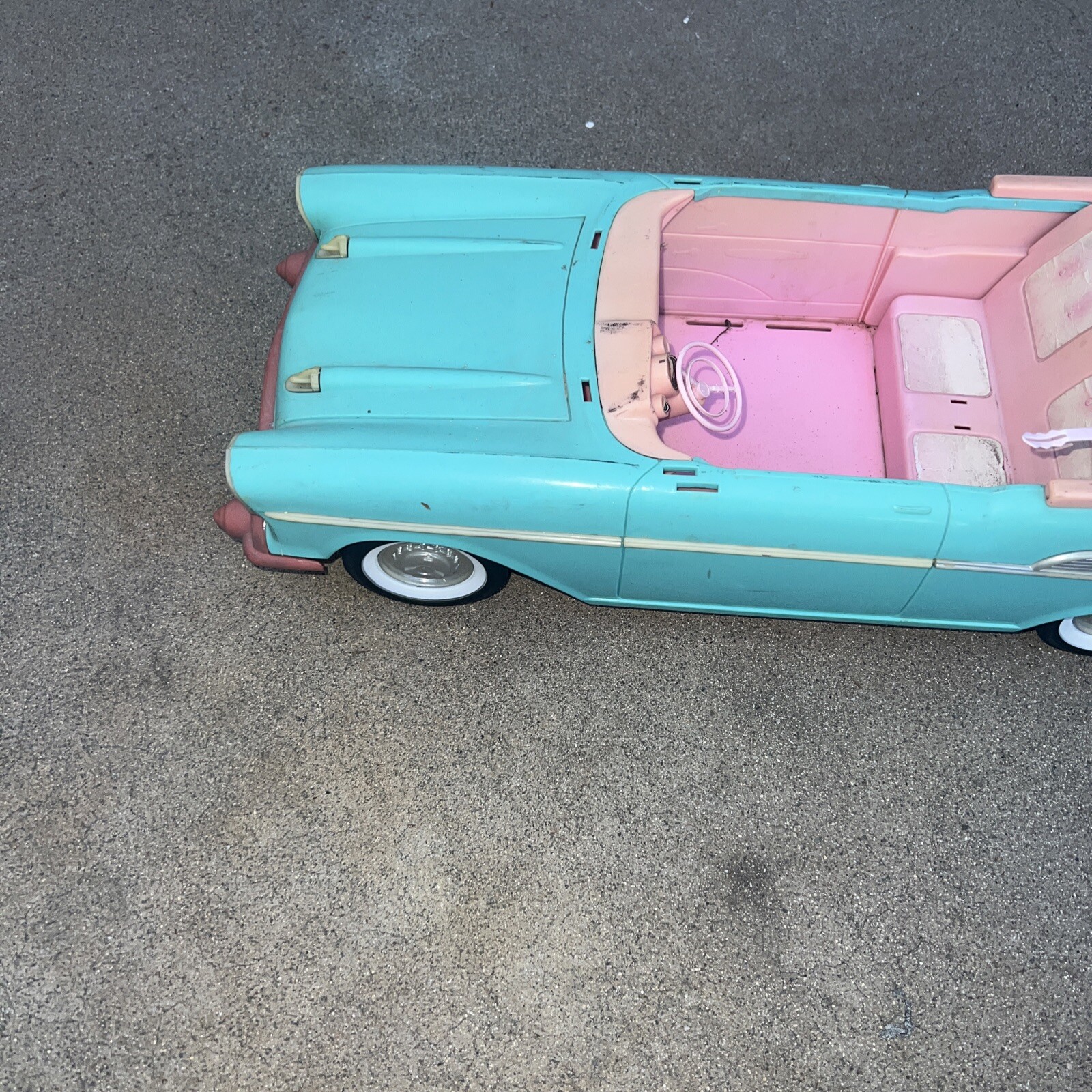 Barbie 57 Chevy Bel Air Convertible Car Mattel Turquoise 1988 | eBay