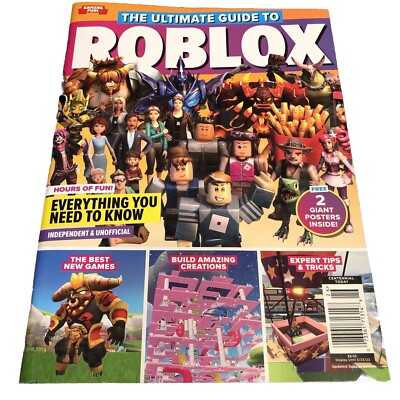 Roblox Magazine Giant Posters NEW 2022 Kids Gaming Gamers Kids App ...