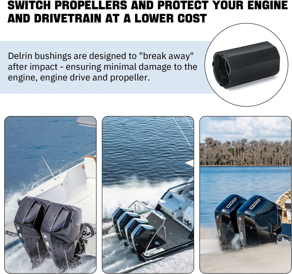 Propeller Hub KIT Flo-Torq II For Mercury MerCruiser Alpha 835257K1 ...