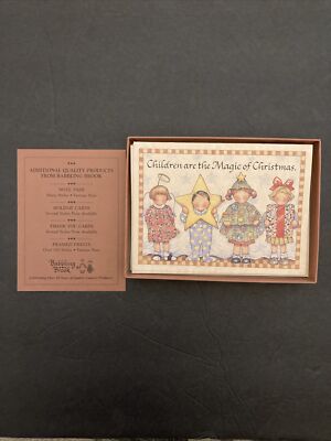 Open Box 8 Vintage Babbling Brook Christmas themed cards with envelopes ...