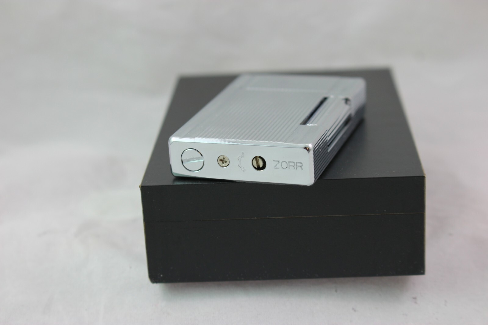 Feuerzeug, Lighter ZORR, (Gas) Chrom mit Reibrad-Feuersteinzündung ...