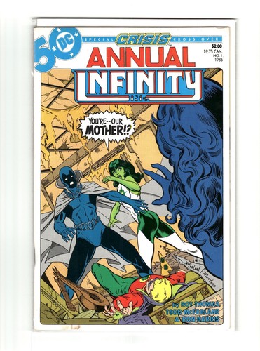 DC Comics Crisis Annual Infinity Inc. #1 1985 VF/NM | eBay