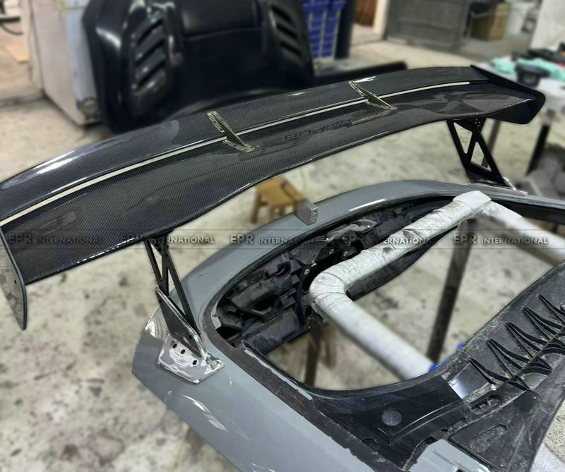 For Honda Civic Hatchback FL5 Rear GT Spoiler Wing Diffusers Lip Carbon ...