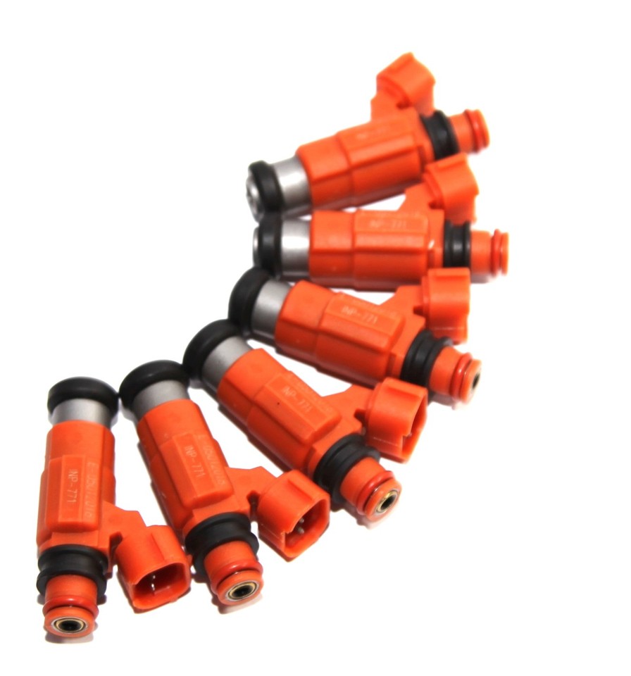 1set (6)Fuel Injector for Mitsubishi 99-03 Galant/00-05 Eclipse 3.0L V6 ...