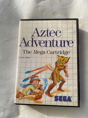 Aztec Adventure (Sega Master System, 1988) Great Condition 10086051001 ...