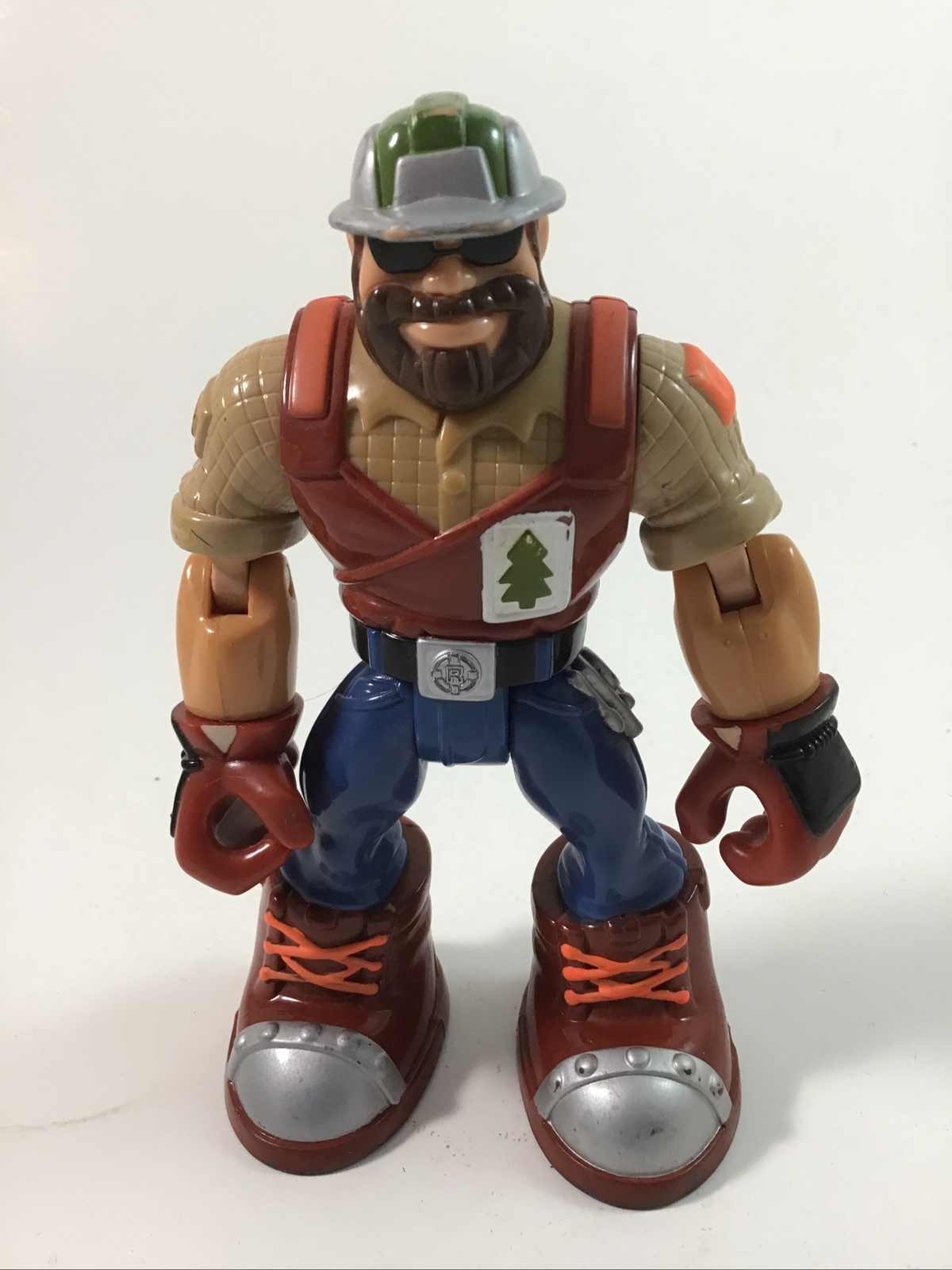 Rescue Heroes Lumberjack Ben Choppin Mattel 2002 | eBay