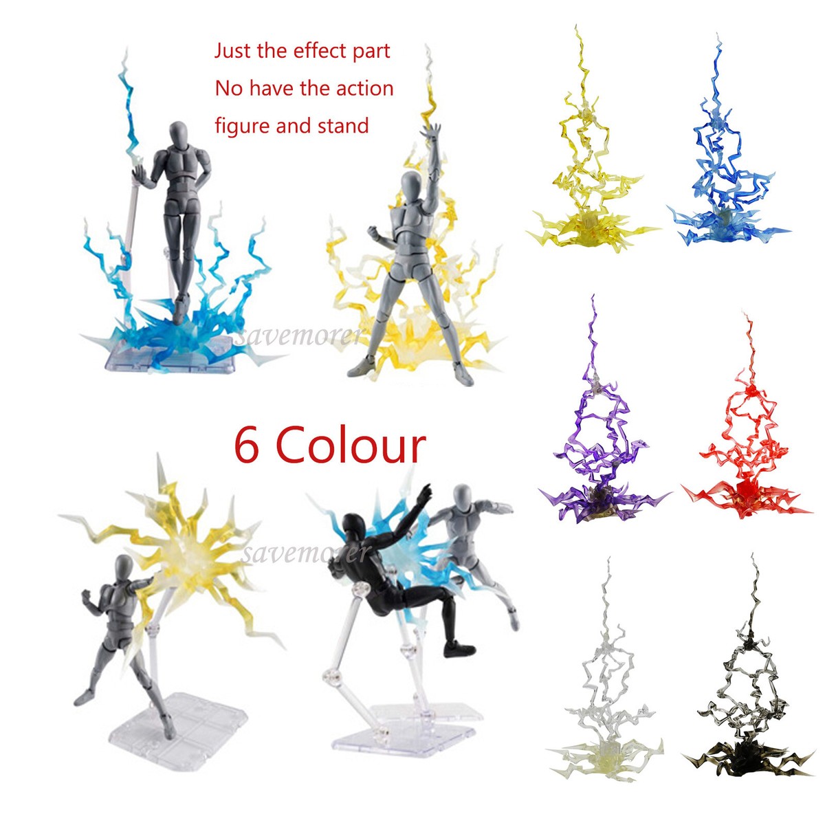 Figma Kamen Rider Gundam Effect Piece Burning Yellow Flame Effect D-Art ...