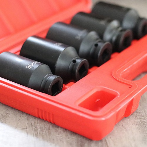 1/2" Drive Deep Impact Axle Hub Nut Socket Set 30mm 32mm 34mm 35mm 36mm ...