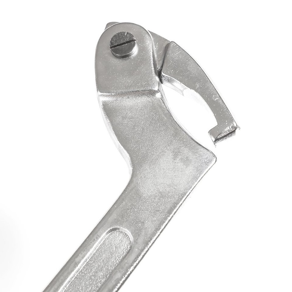 C Spanner Tool Adjustable Hook Wrench Chrome Vanadium 32-76MM | eBay UK