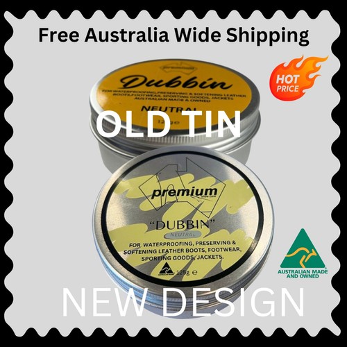 Dubbin Australian Made Neutral Leather Waterproofer Conditioner NEW ...