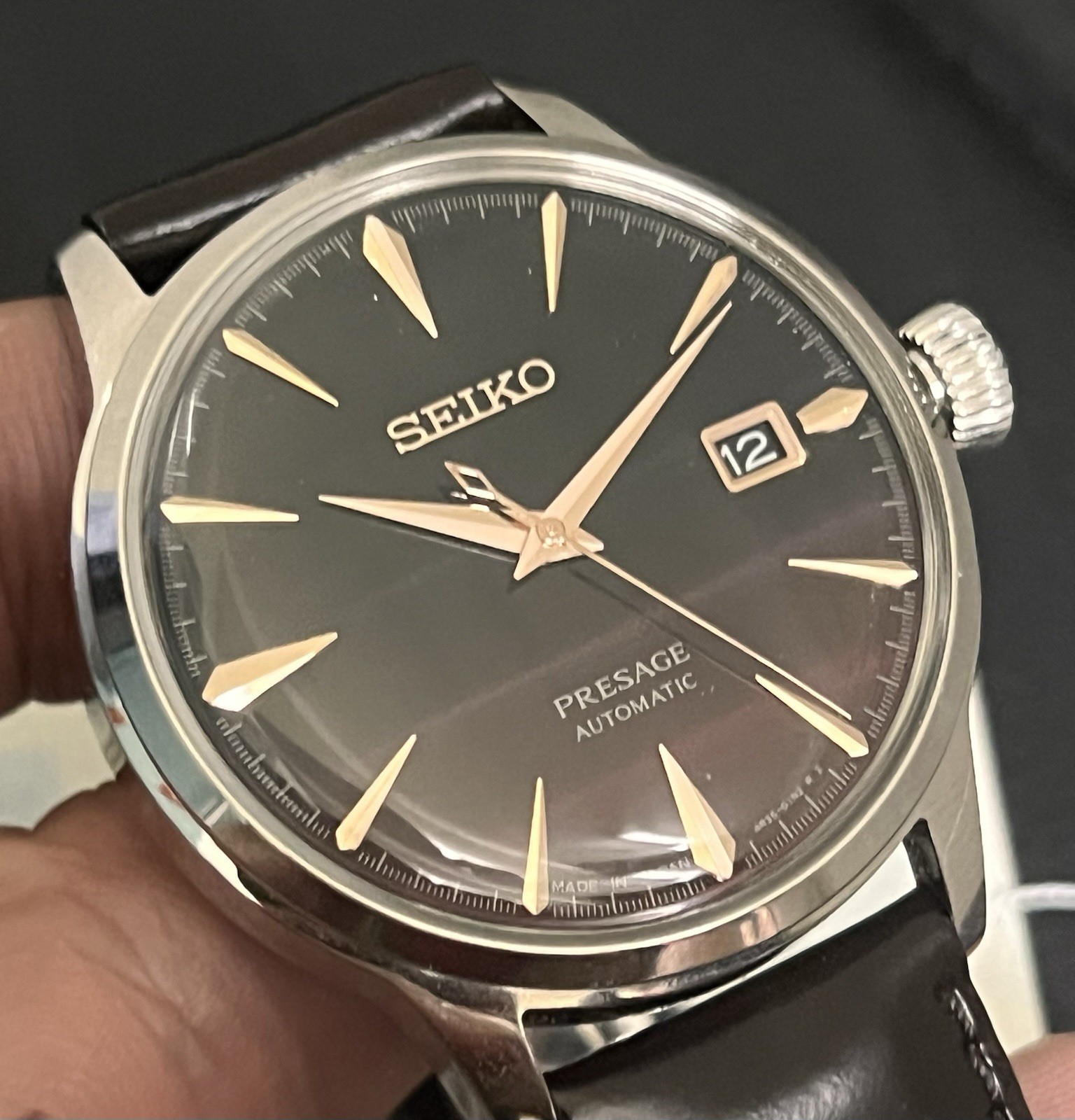 Rare Seiko Presage SRPK75J1 Cocktail Time Purple Suns… - Gem