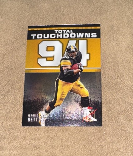 2024 topps signature Class Total Touchdowns Jerome Bettis | eBay
