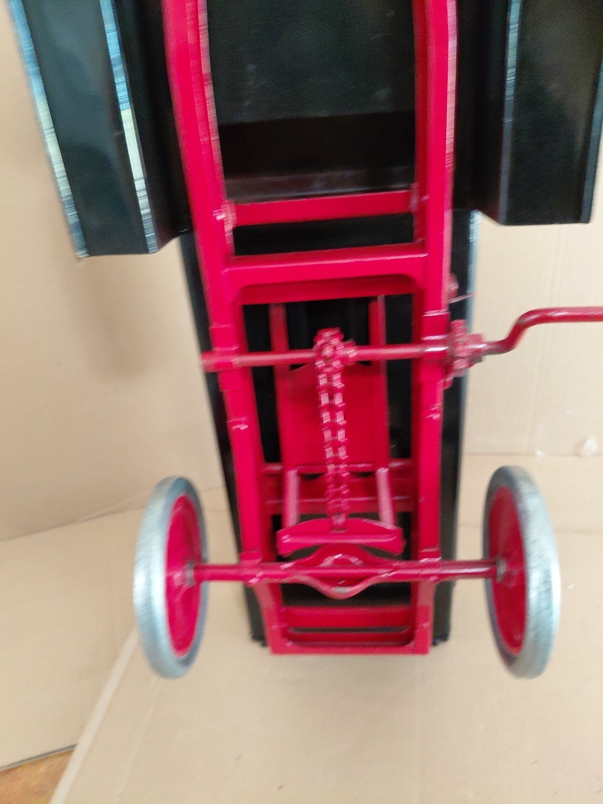 Early Steel Rare Chain Dump Lever Action Black Dump Truck 1920’s BUDDY ...