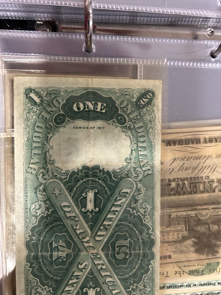 1917 United States $1 Large Size Red Seal Banknote Circulated | eBay