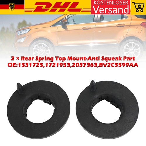 2x Federgummi Federteller Federunterlage Hinterachse Oben Für Ford B ...