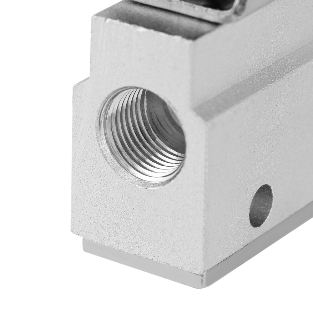 1pc MOV-01 2-position 2-way G1/8in Hand Control Pneumatic Mechanical ...
