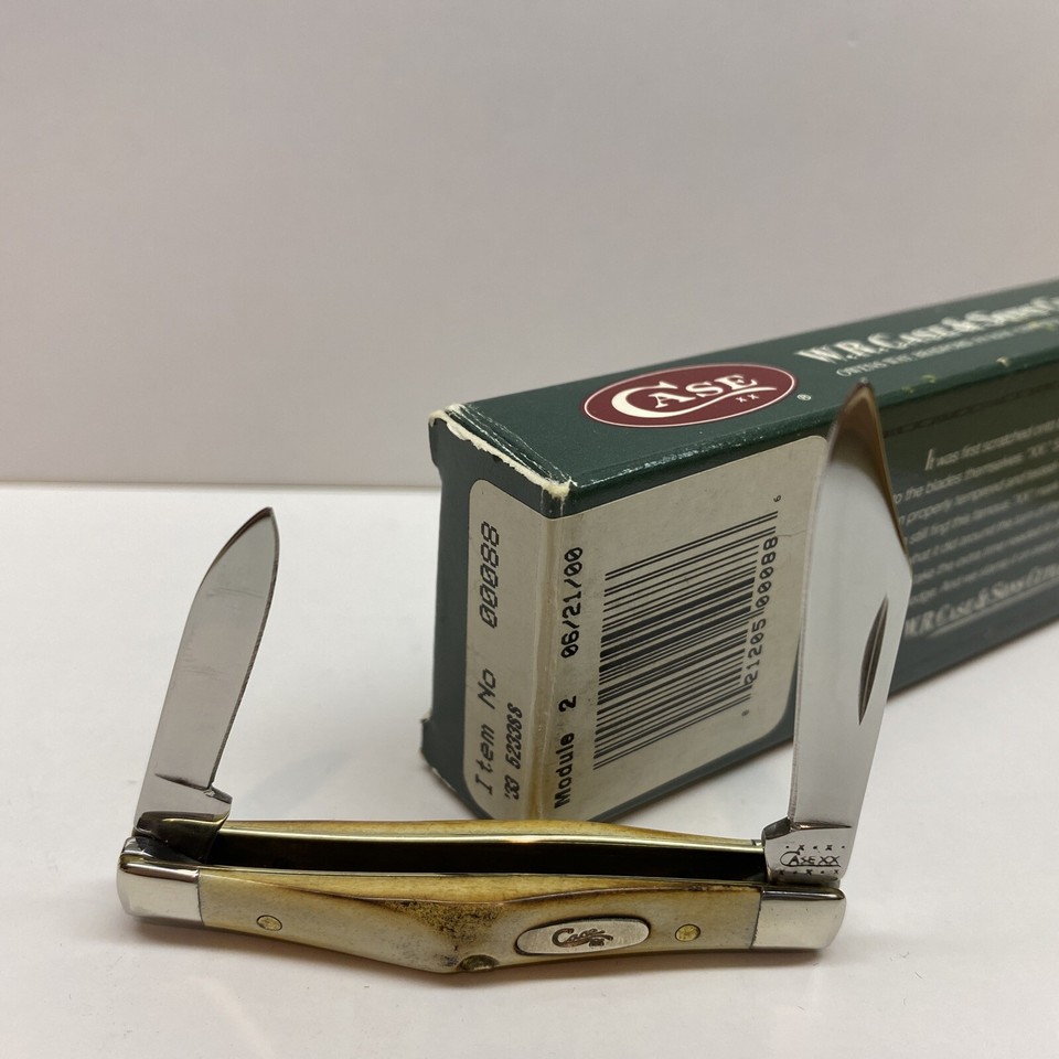 CASE SMALL STOCKMAN PEN #88 5233 FAT STAG KNIFE | eBay