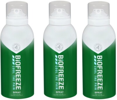 Biofreeze Classic Pain Relieving 360 Spray 3oz (3 Pack) | eBay