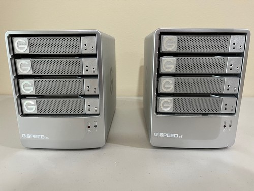 2 G-Technology G-Speed eS 4-Bay eSATA RAID Array, RocketRAID 644L ...