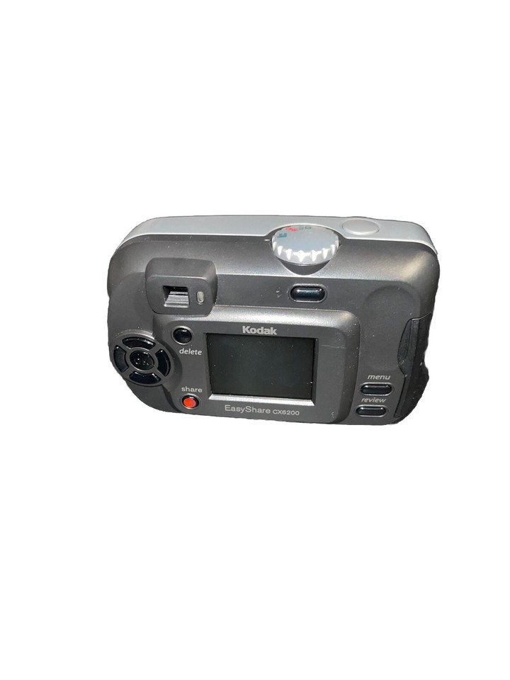 Working Kodak EasyShare CX6200 2.0MP Digital Camera Silver 41771974978 ...