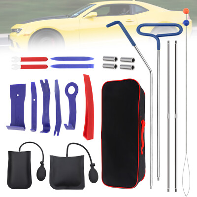 22PCS Fast Car Door Unlocking Kit Repair Tools Puller Interior ...