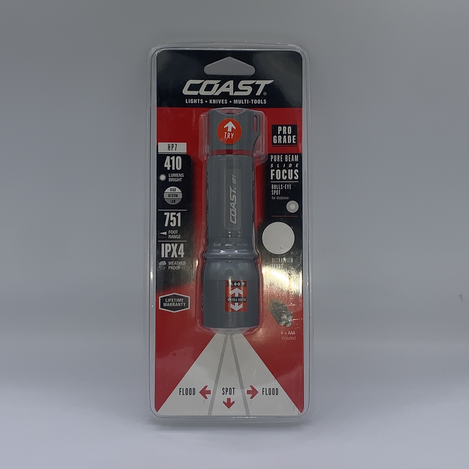 COAST HP7 4 x AAA Flashlight 19279 for sale online | eBay