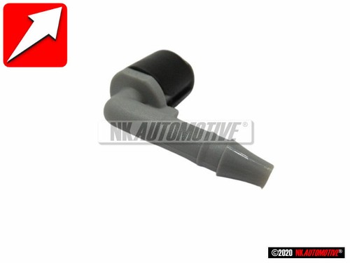 Genuine VW Windshield Washer Pump Connector Elbow Fitting - 1J0955665H ...