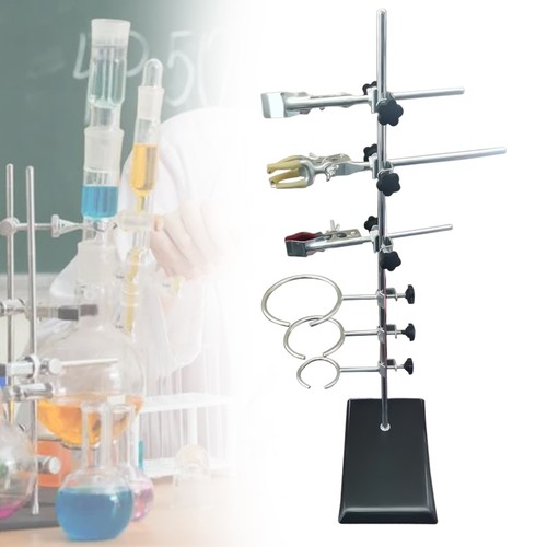 60CM Laboratory Stands Support and Lab Clamp Flask Clamp Condenser ...