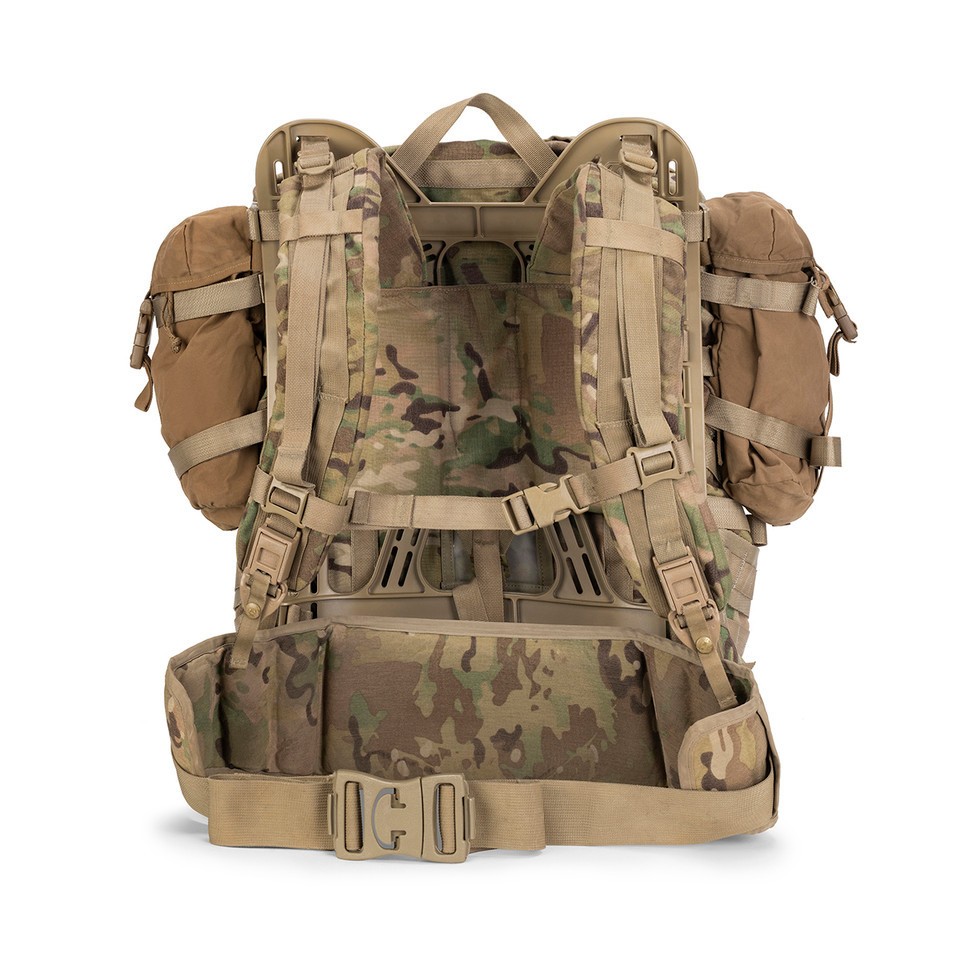 Multicam/OCP MOLLE II Rucksack -Used - Padded shoulder strap assembly ...