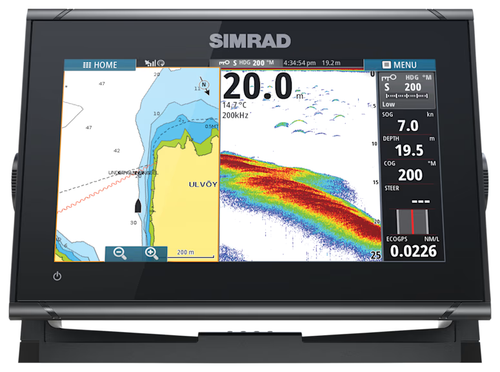 Simrad Go9 with dual Freq Transom mount transducer (complete ...