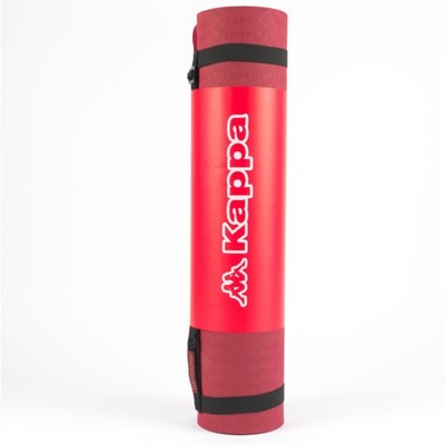 Kappa Exercise Mat with Carry Strap 7mm Thick Anti-Slip Rolls Up ...