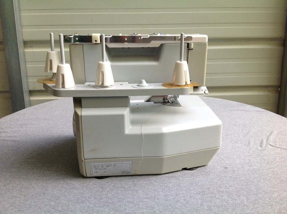 Elna Lock Pro 5 DC Serger Sewing Machine For Parts Or Repair | eBay