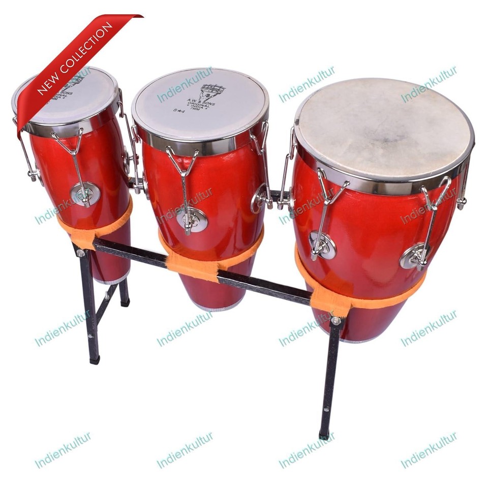 Fibre Congo With Stand Drum Instrument Percussion | eBay