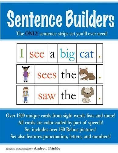 Andrew C Frinkle Sentence Builders (Paperback) Literacy Builders (UK ...
