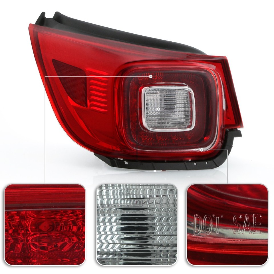 2013-2015 Chevy Malibu LTZ 16 Limited LTZ Outer LED Tail Lights Lamps ...