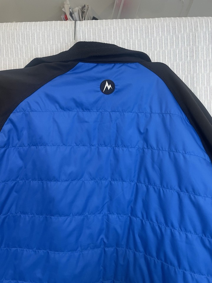 Marmot Women’s Variant Hybrid Jacket Large L Blue Black Insulated ...