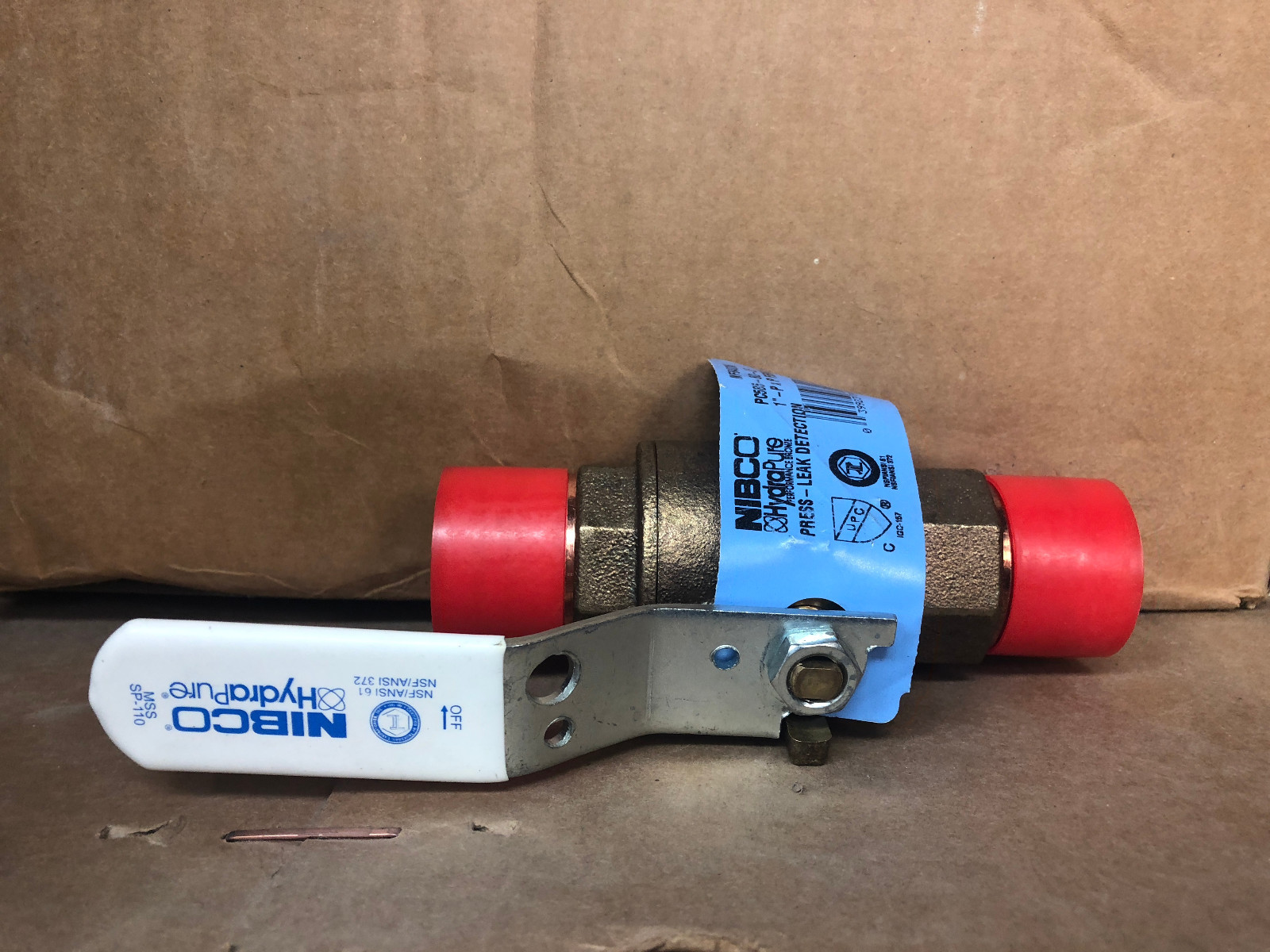 NIBCO PC585-80-LF HydraPure Ball Valve 1" P x P Female 600 CWP | eBay