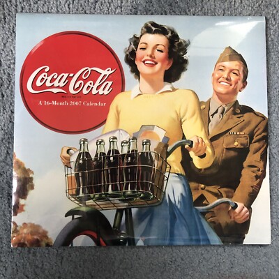 Coca-Cola 16-Month 2007 Wall Calendar - New, Sealed | eBay