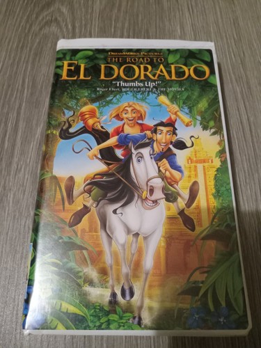 The Road to El Dorado (VHS, 2000, Clam Shell) Animation Kids Family | eBay