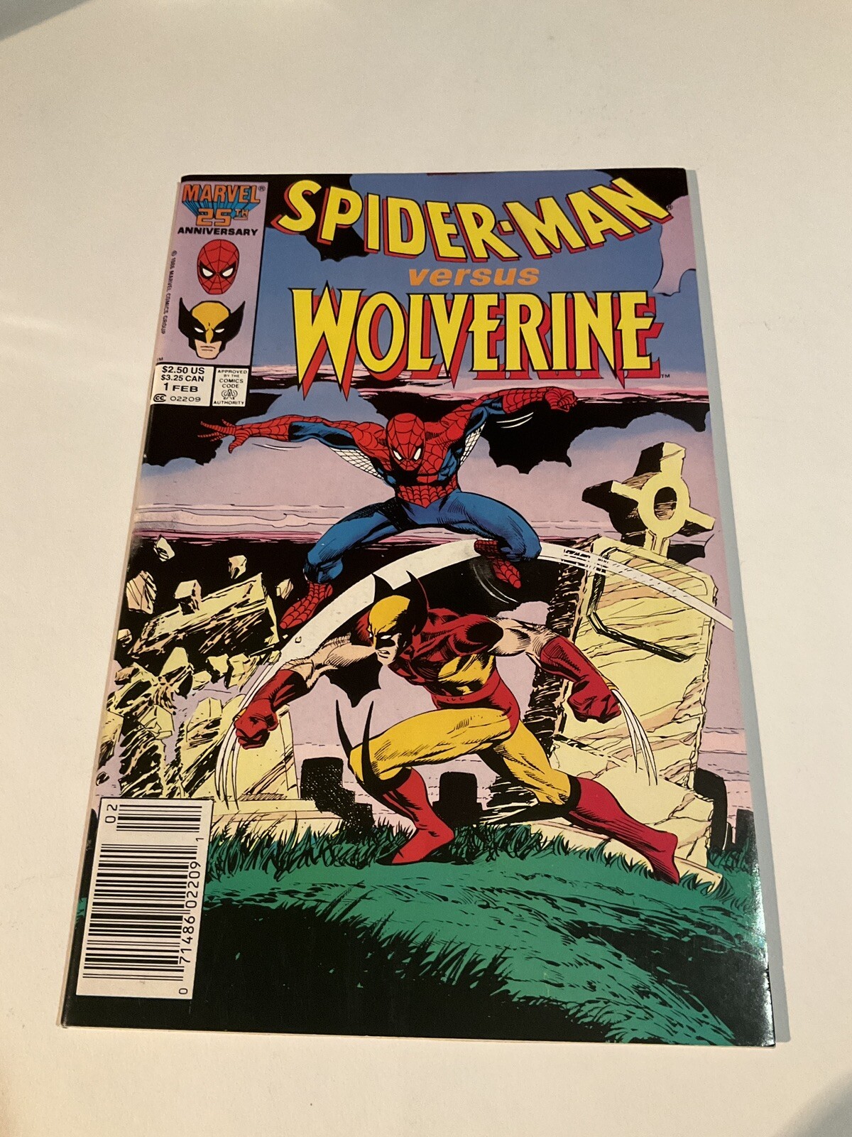 Spider-man Versus Wolverine 1 Vf- Very Fine- 7.5 Marvel Comics | eBay