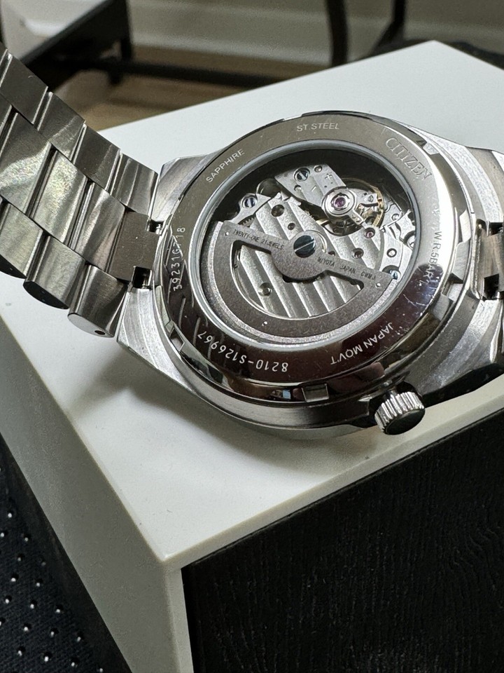 Citizen Tsuyosa Automatic Men's Yellow Dial NJ0150-81Z **upgraded 8315 ...