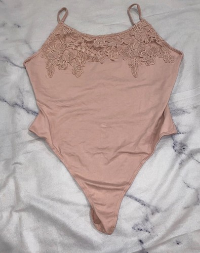 Full Tilt Body Suit Dusty Pink Size M | eBay