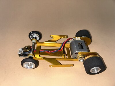 Vintage Garvic gold 124 scale Slot Car chassis super nice | eBay