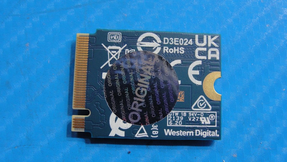 Dell 3560 WD NVMe 256GB SSD Solid State Drive WR90F SDBPTPZ-256G-1012 ...