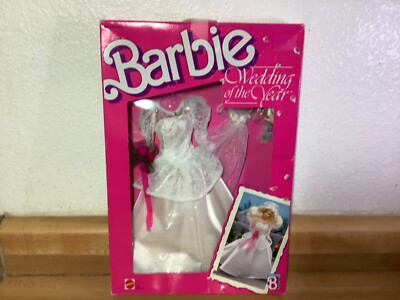 1989 Barbie Wedding Of The Year White Bride’s Dress 3788 | eBay