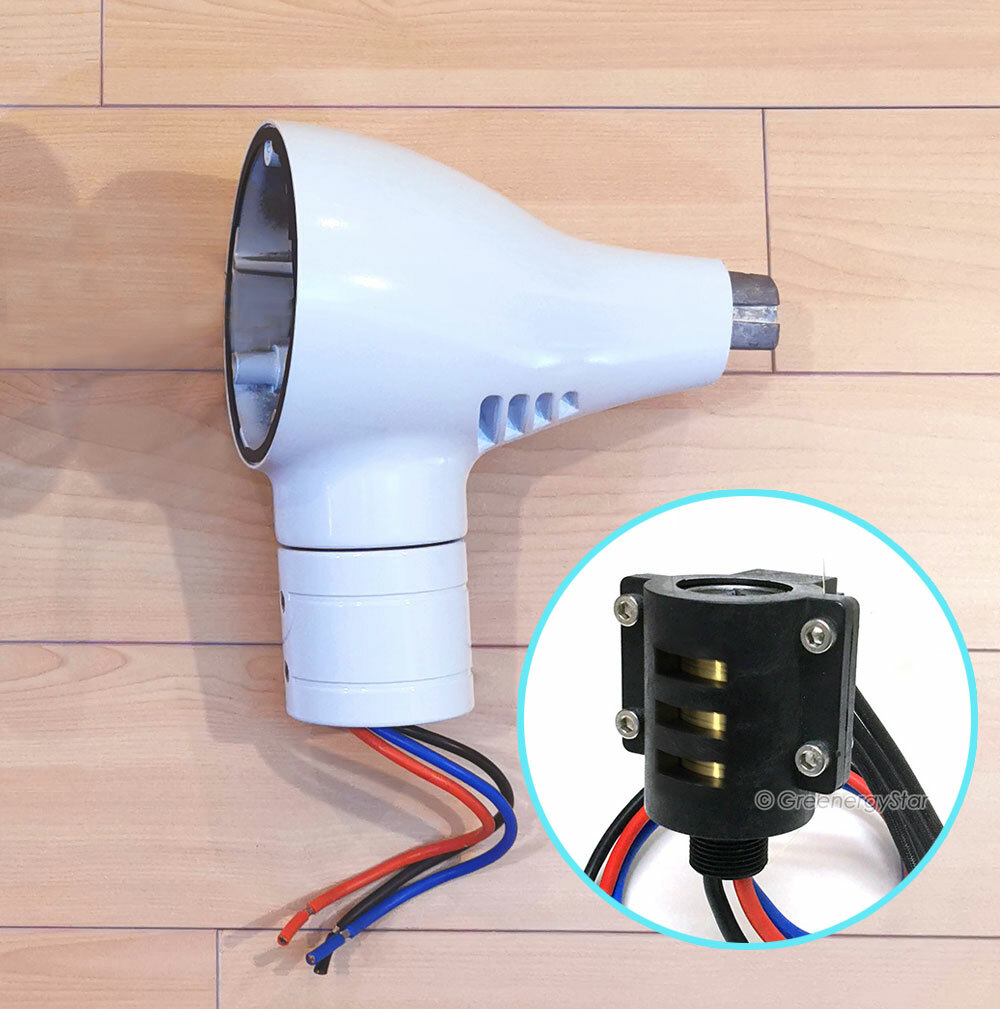GreenergyStar 5000 Wind Turbine Generator Tower Mounting +225A Slip ...