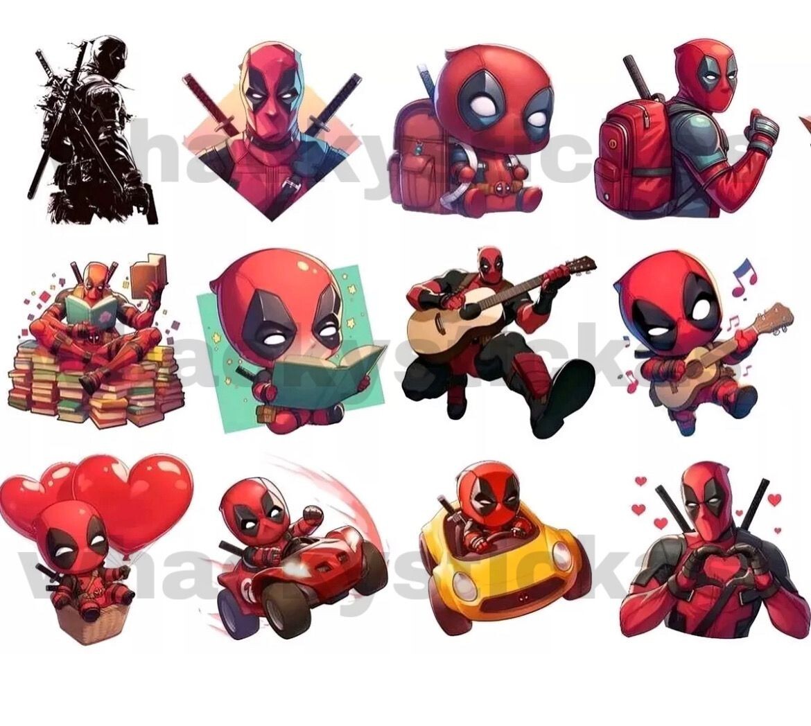 Schattige Deadpool Spiderman