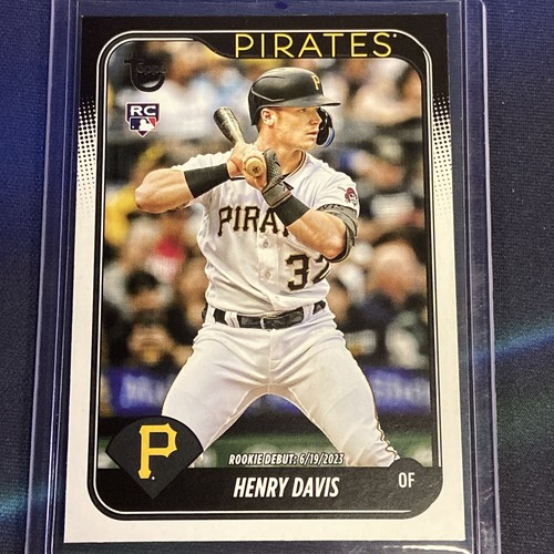 2024 Topps Update Henry Davis Rookie Debut Vintage Stock Parallel SP ...