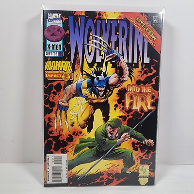 WOLVERINE #105 MARVEL COMICS (1996) Onslaught Impact 2 Into The Fire | eBay
