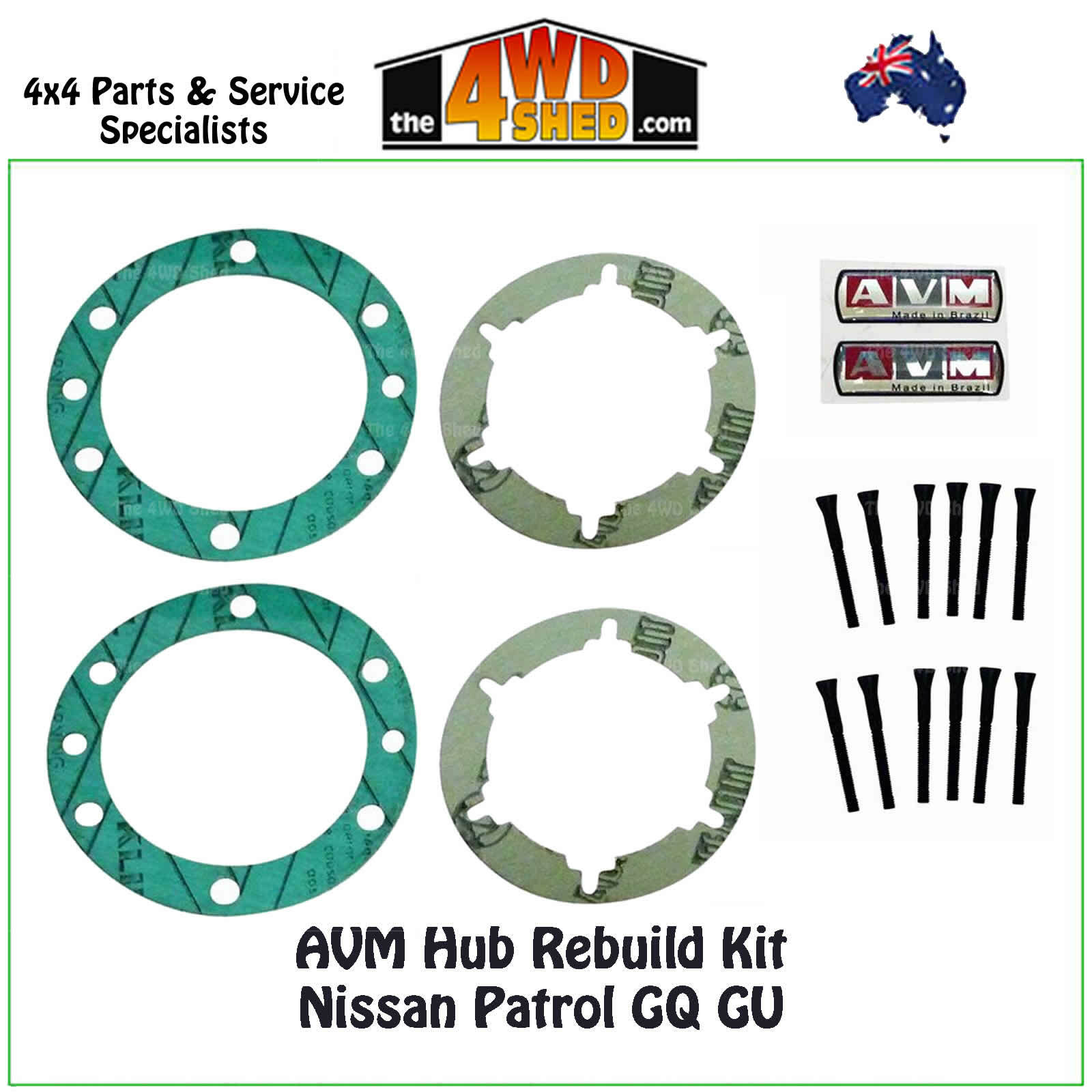 AVM 4410 Hub Rebuild Kit suit Nissan Patrol GQ GU | eBay Australia